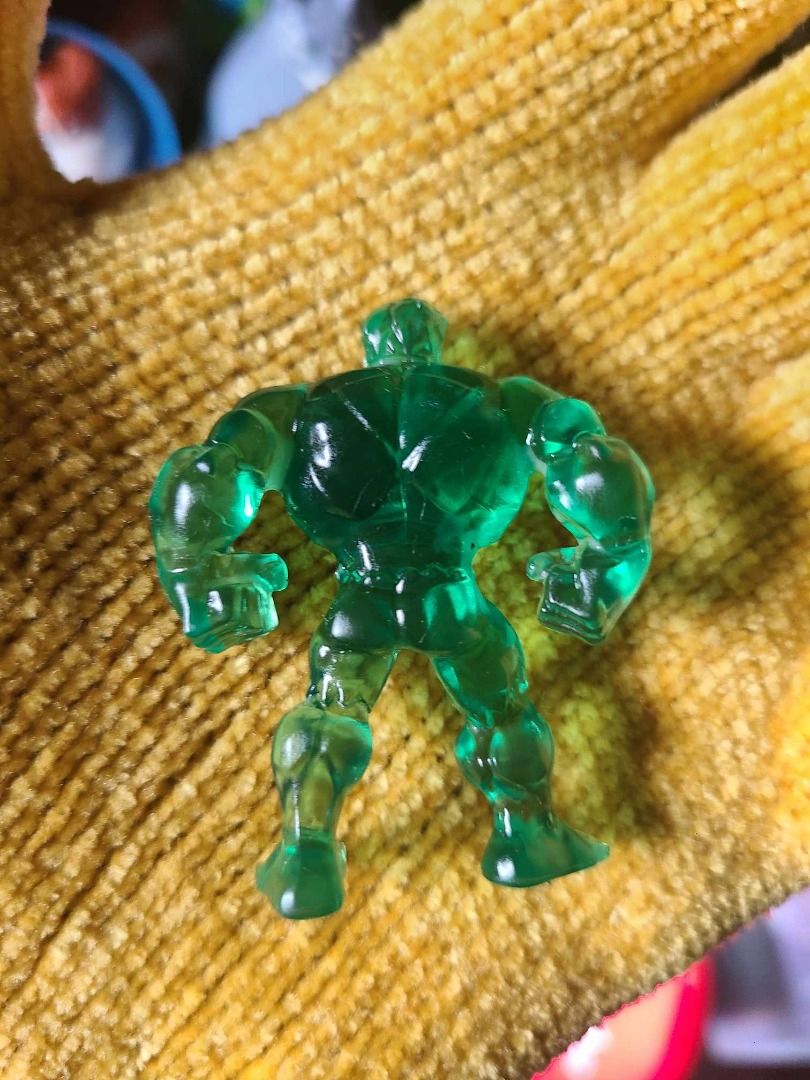 Marvel 500 Series 1 HULK TRANSLUCENT GREEN 2015 2" Inch Micro Figure ...
