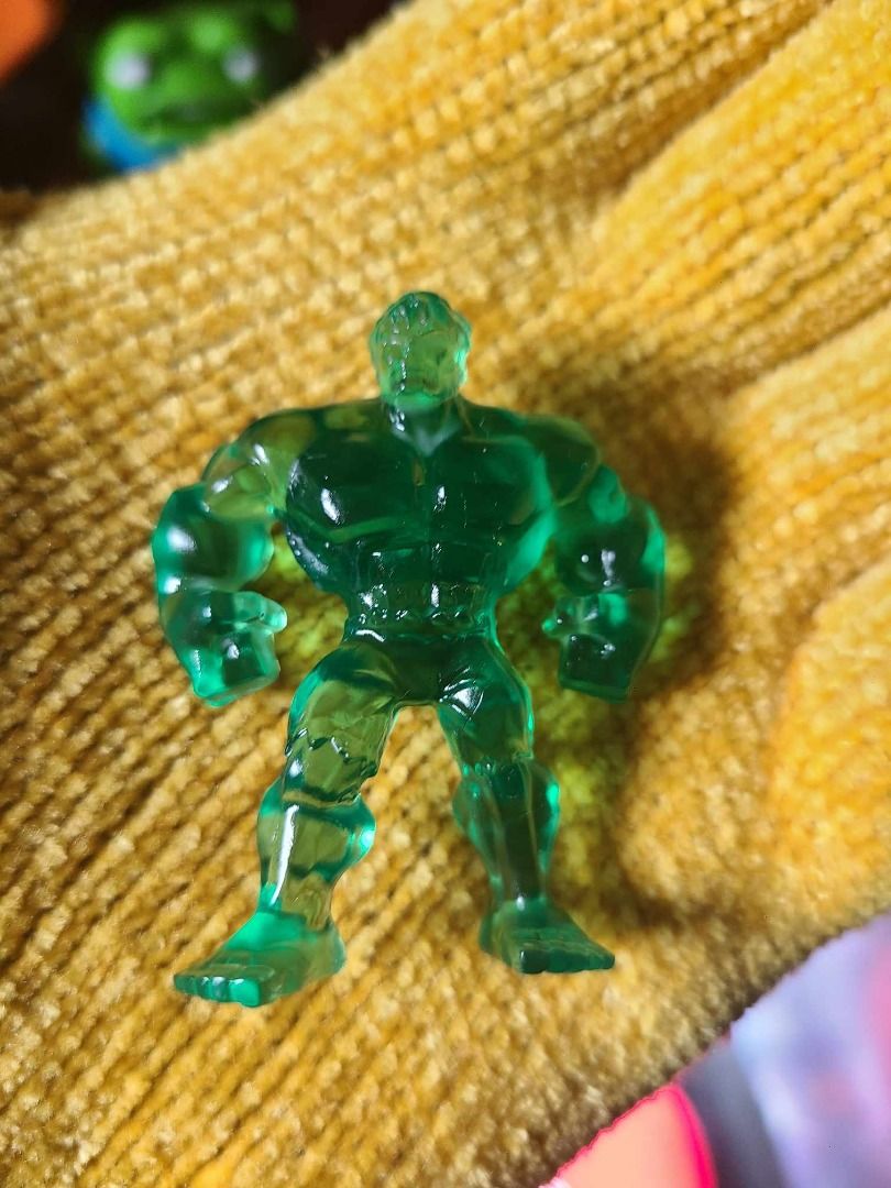 Marvel 500 Series 1 HULK TRANSLUCENT GREEN 2015 2" Inch Micro Figure ...
