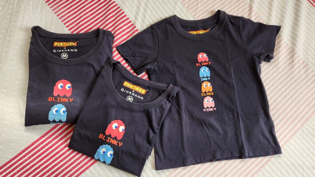 Matching Family Outfit (Pacman x Giordano), Babies & Kids, Babies ...