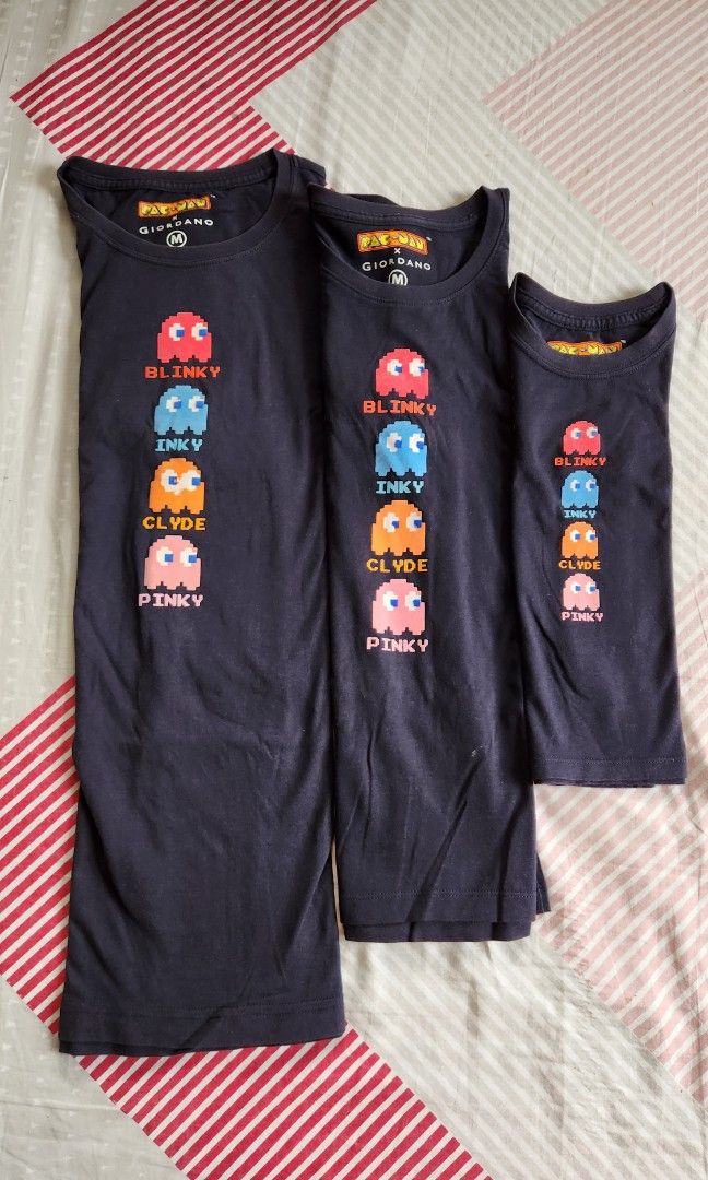 Matching Family Outfit (Pacman x Giordano), Babies & Kids, Babies ...