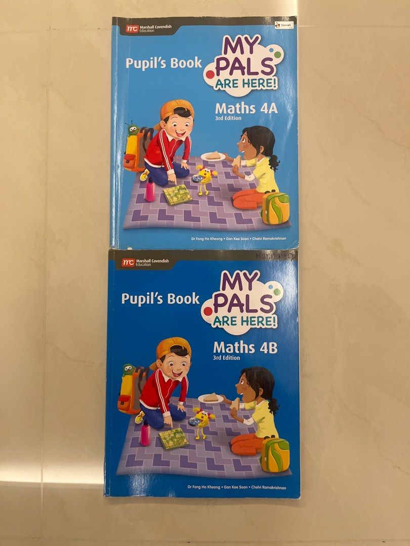 Math My Pals 4A, 4B, Hobbies & Toys, Books & Magazines, Textbooks on ...