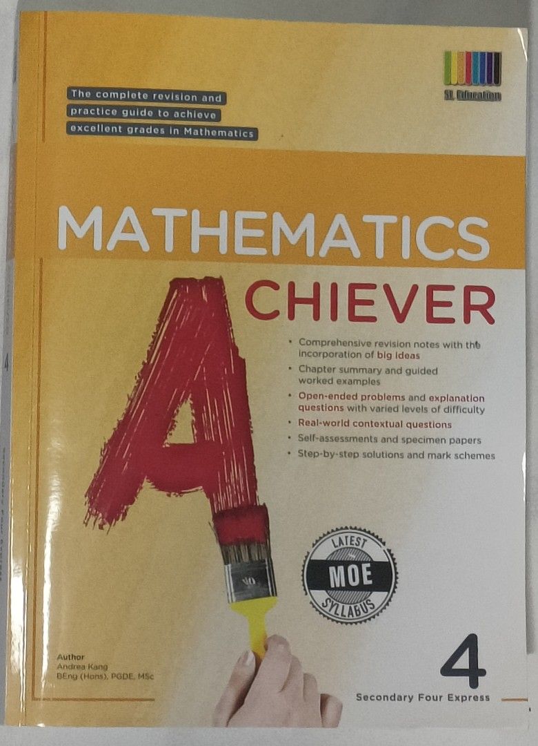 Mathematics Achiever Secondary 4 Express, Hobbies & Toys, Books ...