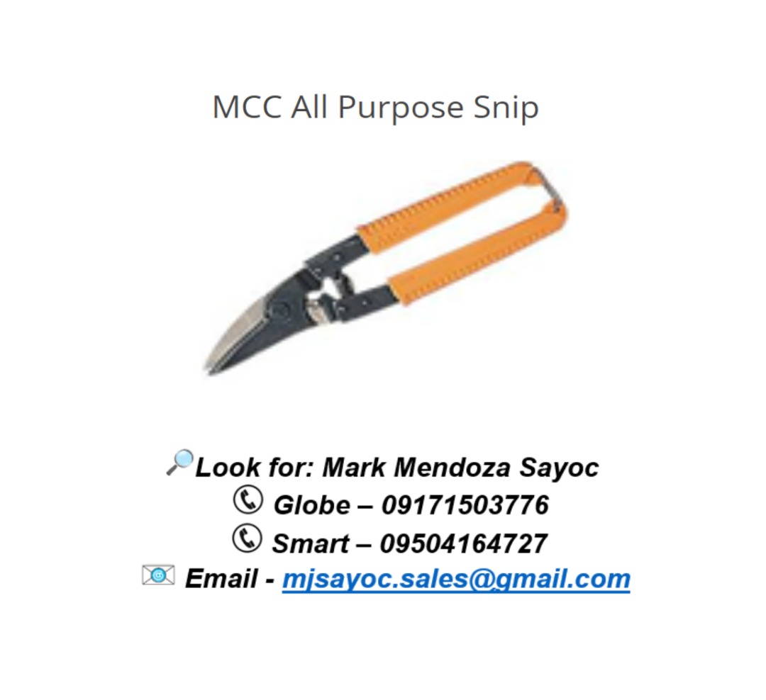 MCC All Purpose Snip, Commercial & Industrial, Construction Tools ...