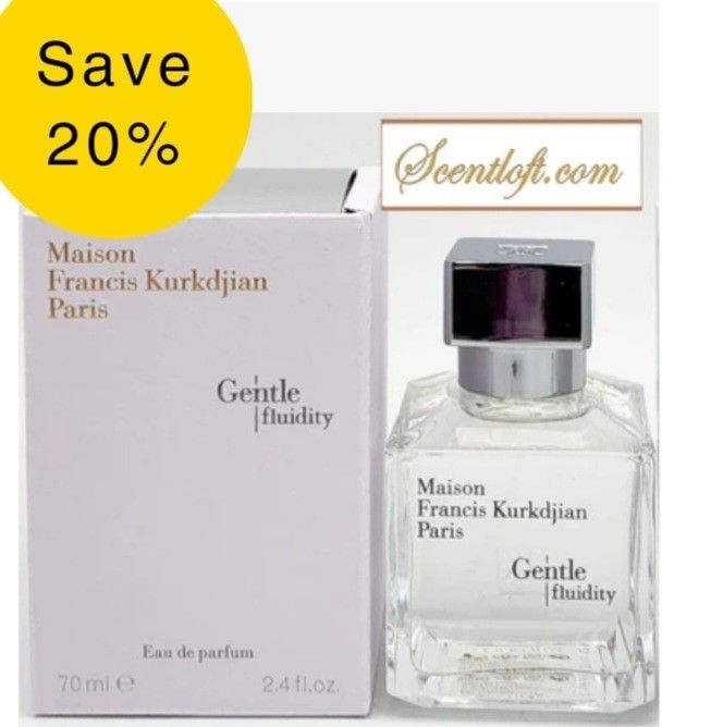 MFK Gentle Fluidity Silver EDP 70ml BNIB (free delivery), Beauty & Personal Care, Fragrance ...