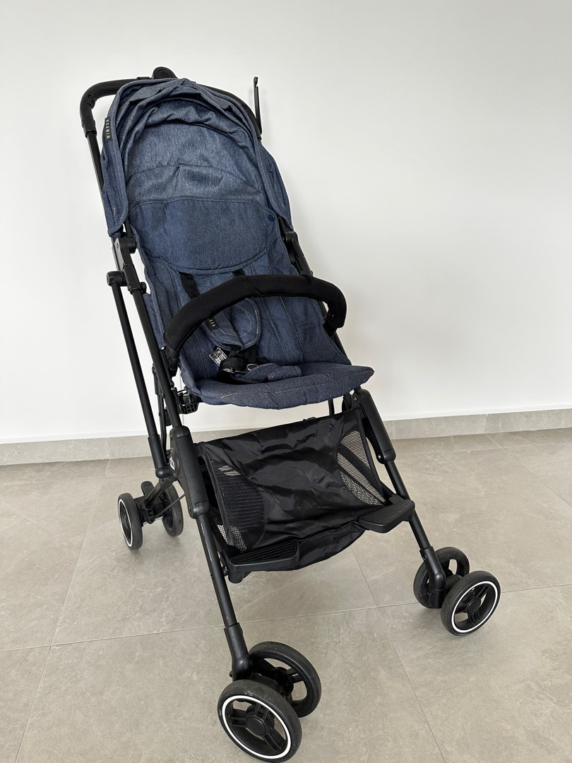 Mimosa Denim Cabin Stroller, Babies & Kids, Going Out, Strollers on ...