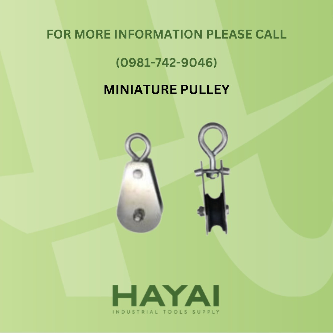 Miniature Pulley, Commercial & Industrial, Construction Tools ...