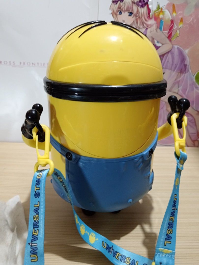 Minion popcorn bucket collectible Japan Toys collectible, Hobbies ...