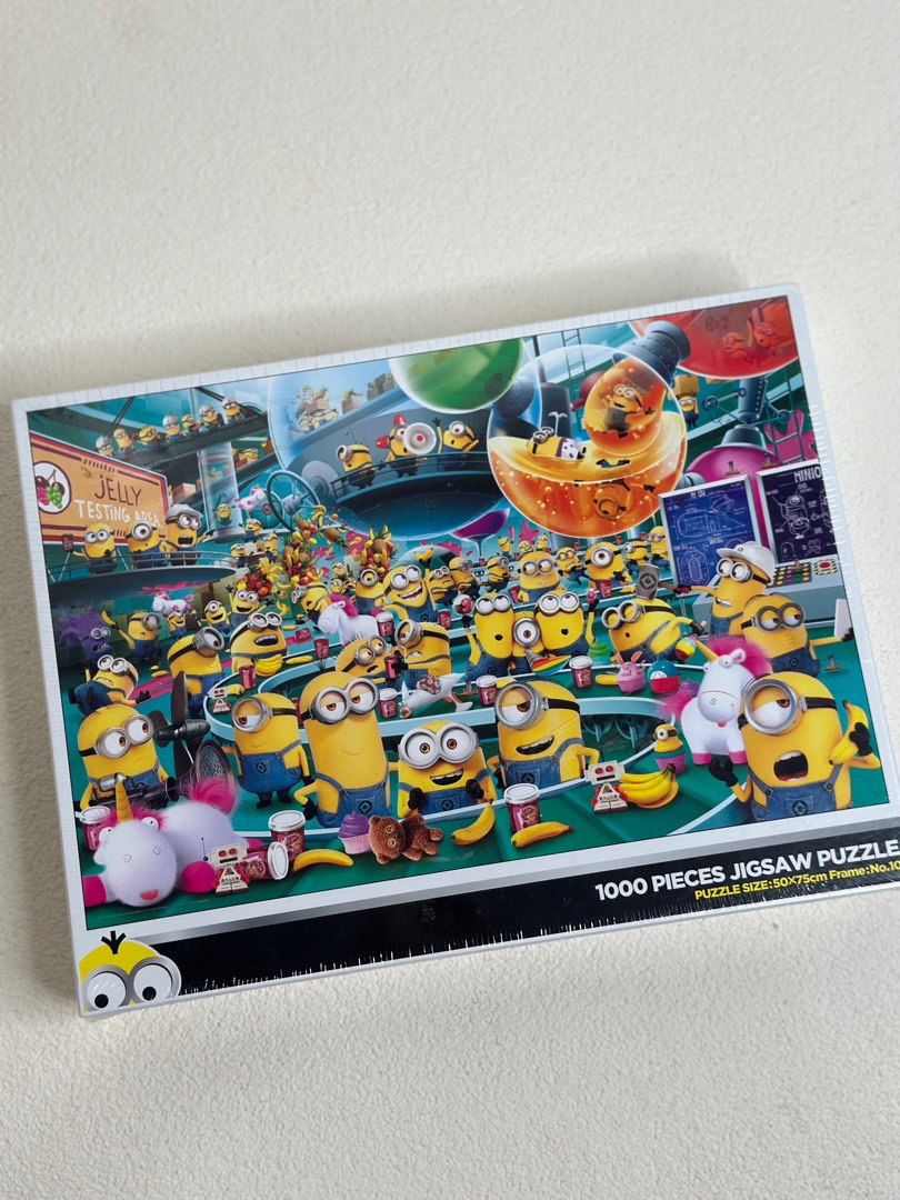 Minion puzzle, Toys & Collectibles, Permainan Papan & Kartu di Carousell