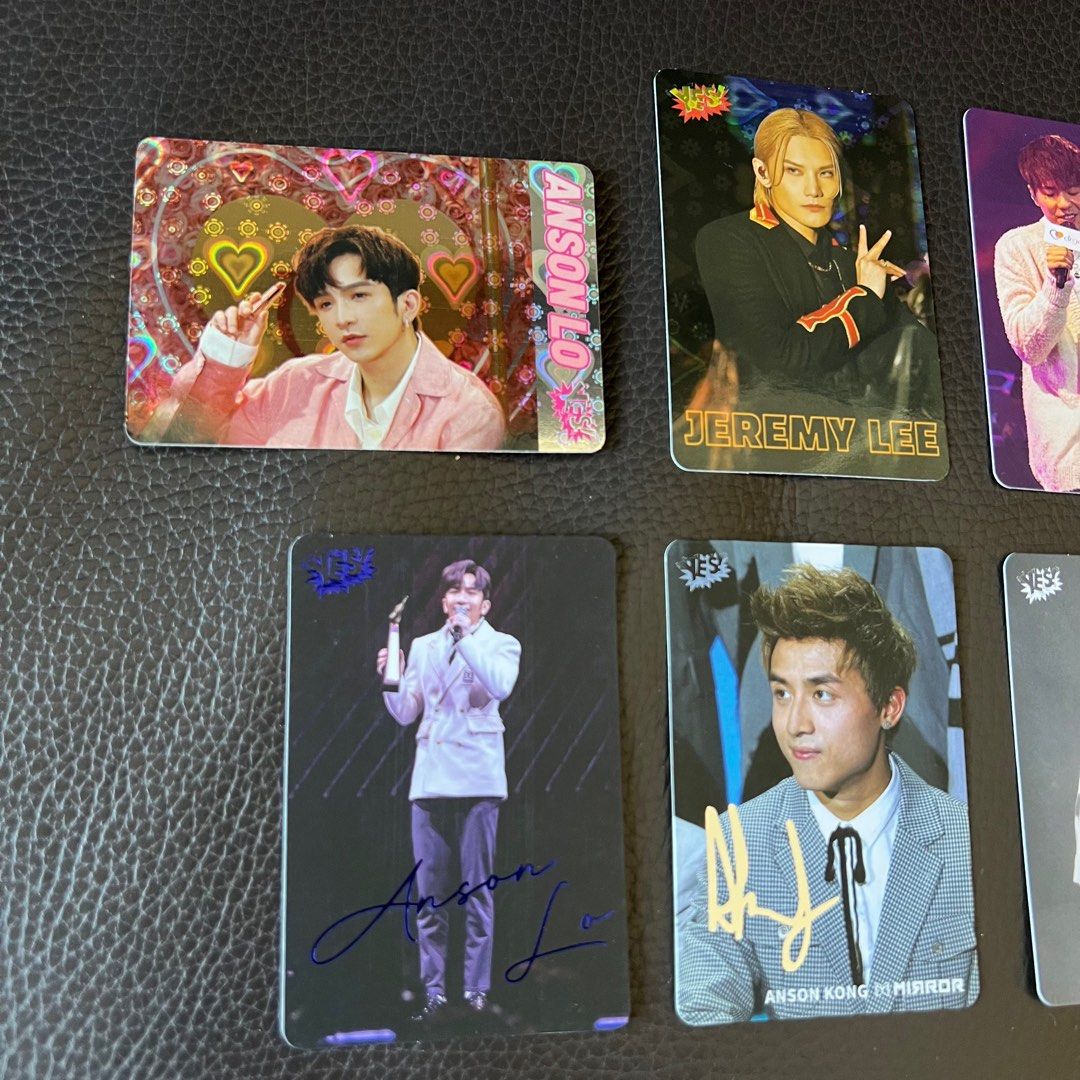 Mirror yes card yescard yes卡 閃卡 Anson Lo 盧瀚霆 Anson Kong 江熚生 Keung To 姜濤 ...