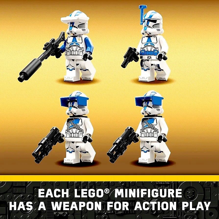 MISB Lego Star Wars Series 75345 20th Anniversary The Clone Wars 501st Clone Troopers Battle ...