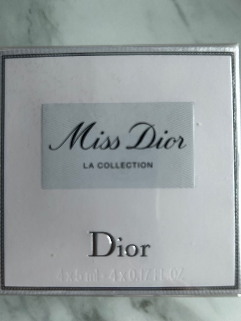 Miss Dior La Collection 4pcs miniature gift set, Beauty & Personal Care ...