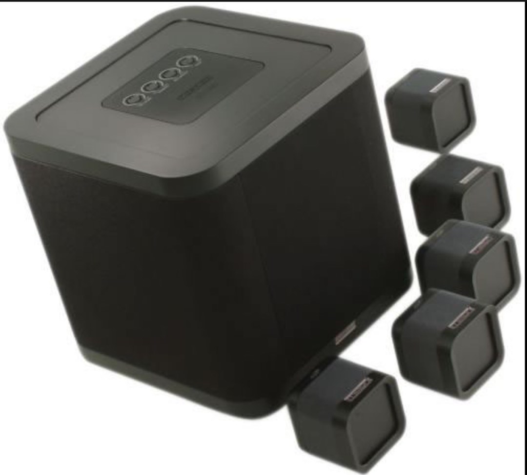 Mission M Cube Speakers and Subwoofer | High end legendary set, Audio, Soundbars, Speakers ...
