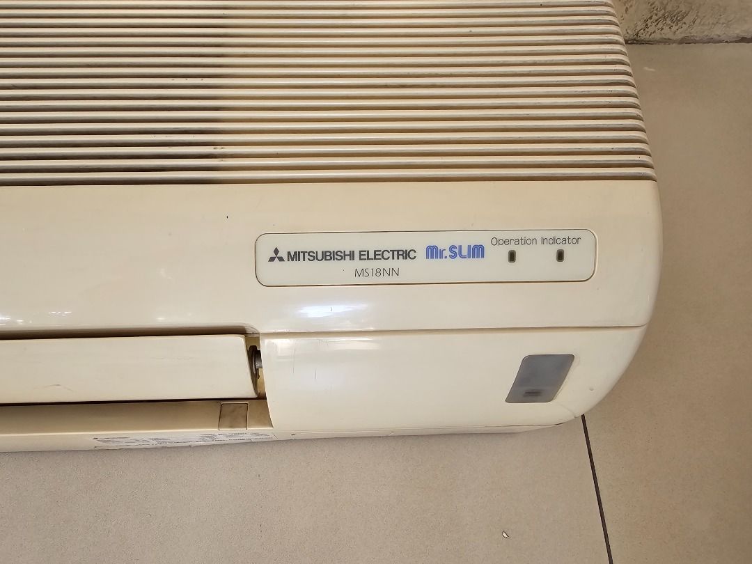 Mitsubishi Split Type Aircon (MS18NN / MU18NN), TV & Home Appliances ...