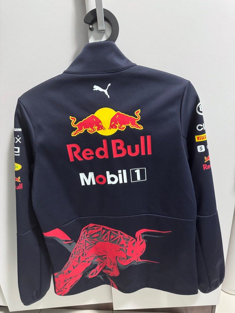 Mobil Red Bull jacket by puma, Men's Fashion, Coats, Jackets and ...