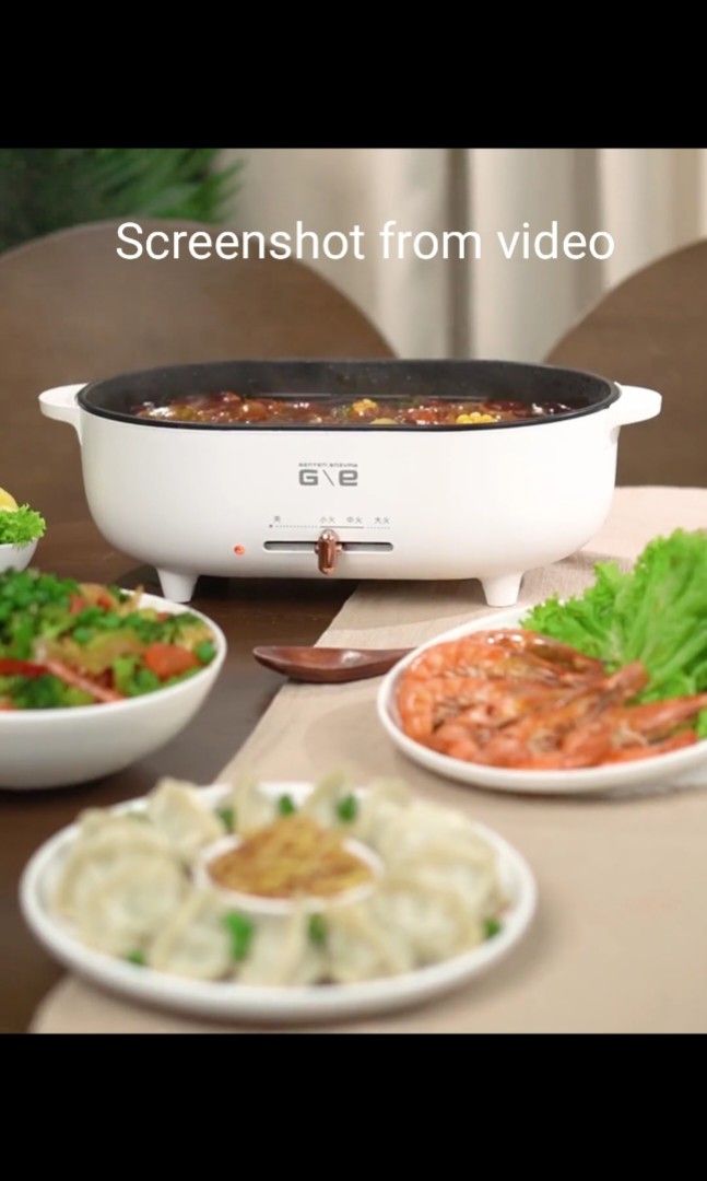 MULTI PURPOSE ELECTRIC Cooker 3L hotpot, TV & Home Appliances, Kitchen ...