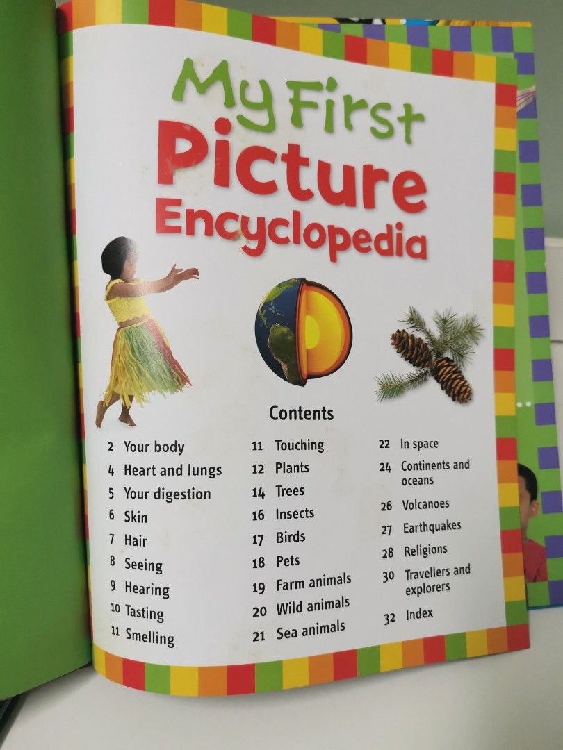 My First Picture Dictionary and My First Picture Encyclopedia, Hobbies ...