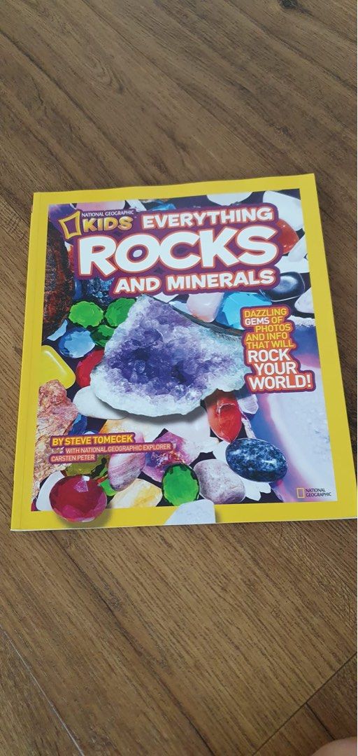 Nat Geo Kids Everything Rocks And Minerals, Hobbies & Toys, Books ...