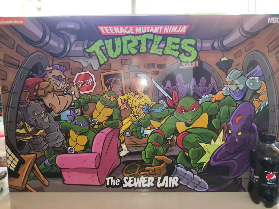 Neca Sewer Lair 2023 !!!!!! . Ready Stock. Teenage Mutant Ninja Turtles ...