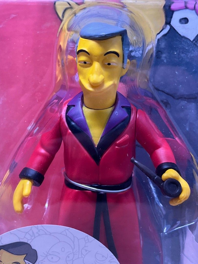 NECA The Simpsons 25 Of The Greatest Guest Stars Hugh Hefner Action ...