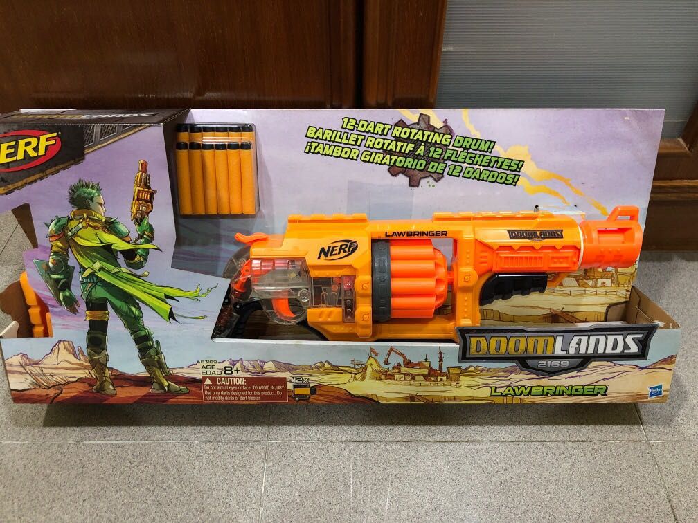 NERF Doomlands 2169 Lawbringer, Hobbies & Toys, Toys & Games on Carousell