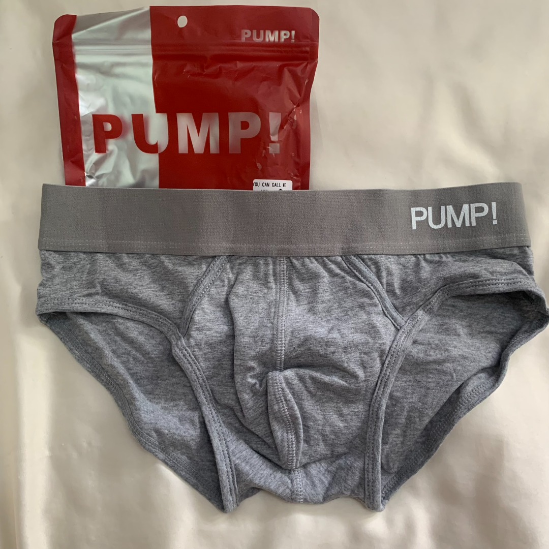 New! Pump men's underwear - brief (fit S-M size), Men's Fashion, Bottoms, New Underwear on Carousell