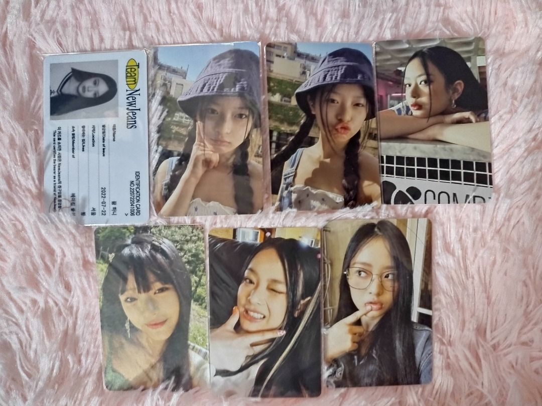 NewJeans Hanni Photocard Set, Hobbies & Toys, Memorabilia ...