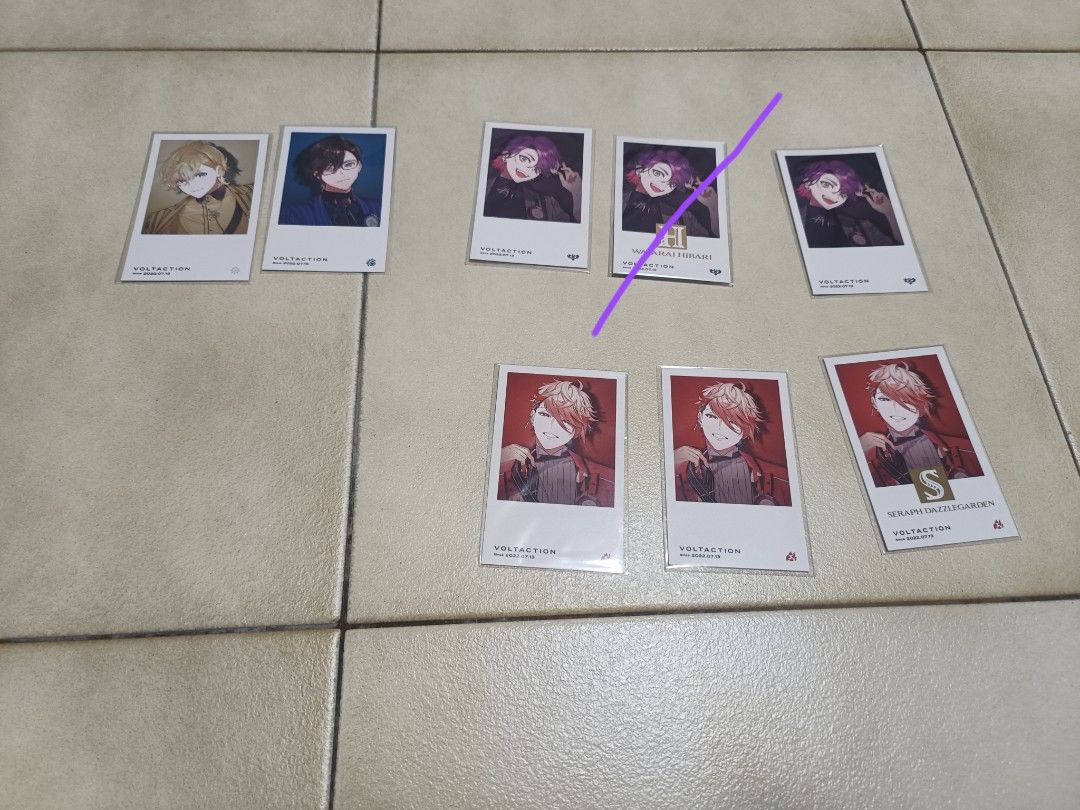 Nijisanji JP EN Cheki & Cards, Hobbies & Toys, Memorabilia ...