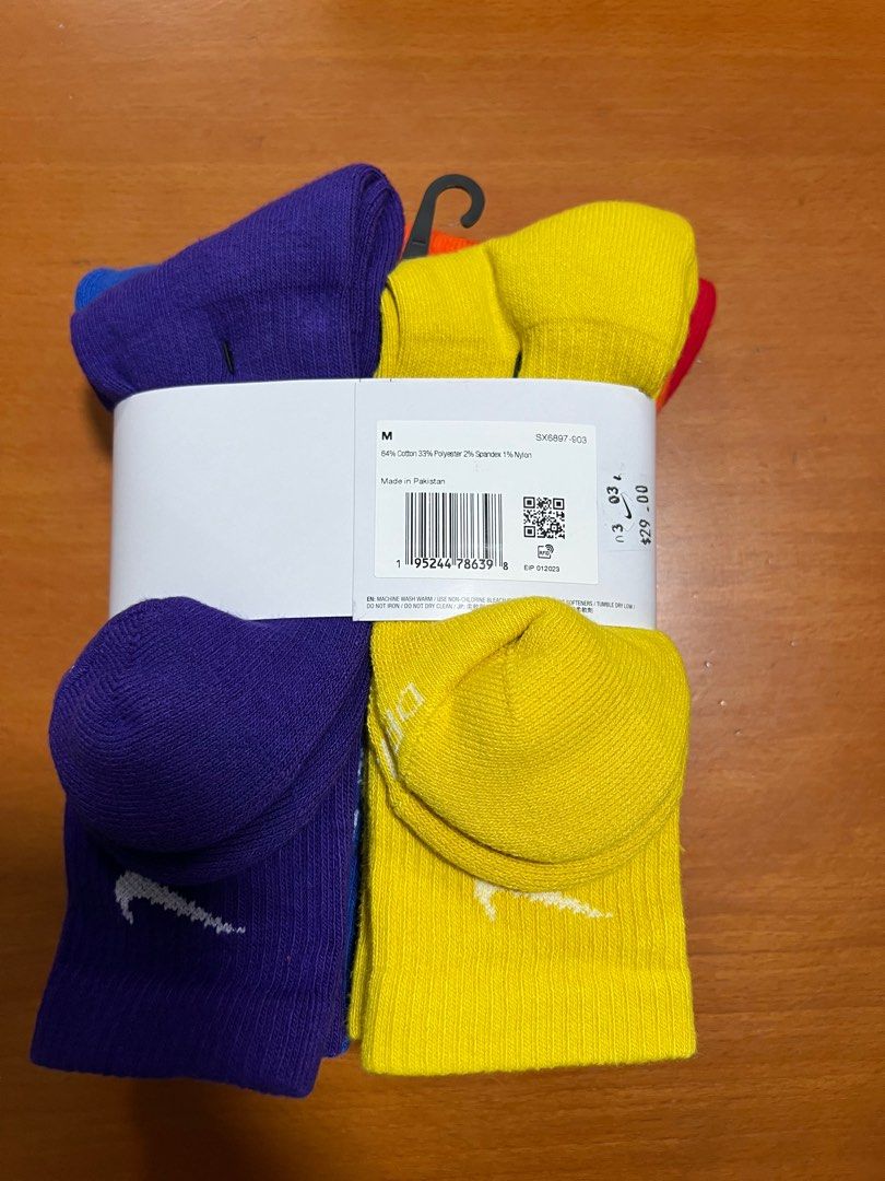 Nike Everyday Plus Crew Socks Mens Fashion Watches And Accessories Socks On Carousell