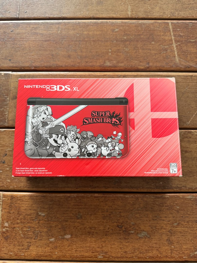 Nintendo 3DS XL - Super Smash Bros (Red), Video Gaming, Video Game Consoles, Nintendo on Carousell