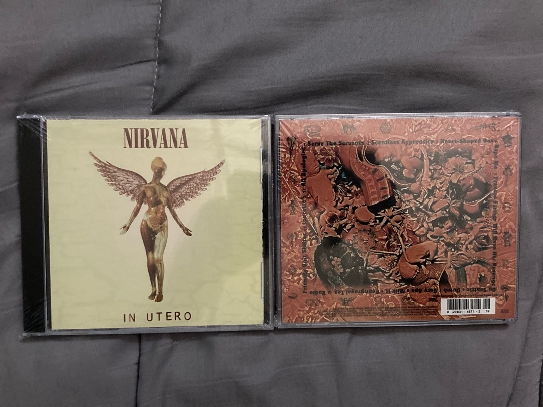 Nirvana in Utero CD, Hobbies & Toys, Music & Media, CDs & DVDs on Carousell