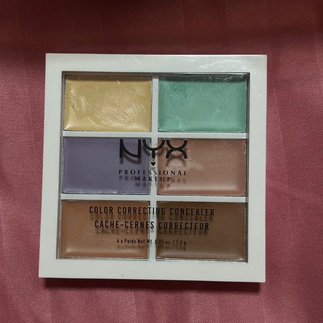 nyx colour correcting palette concealer, Beauty & Personal Care, Face ...