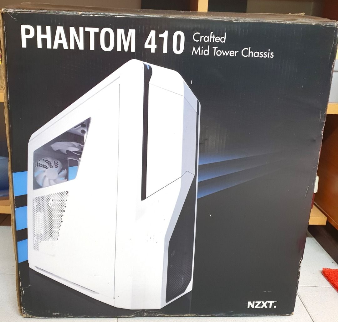 NZXT Phantom 410 mid-tower PC Case Black, Computers & Tech, Parts ...