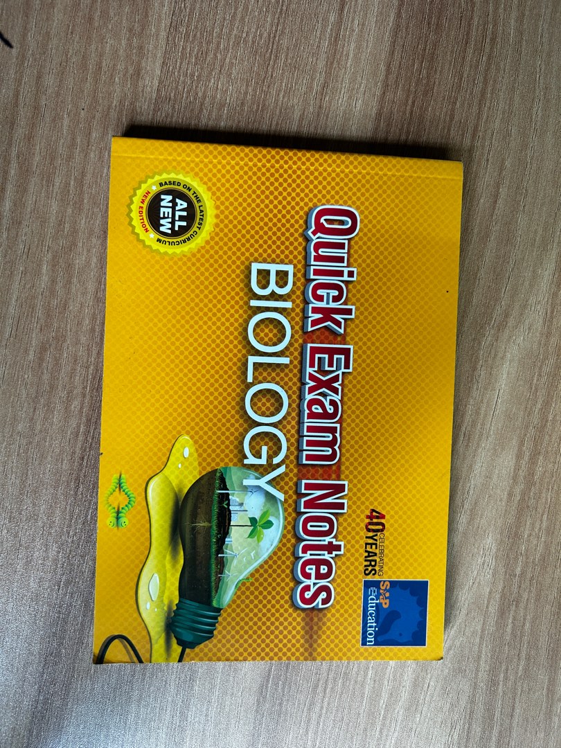 O Level Biology QUICK GUIDE, Hobbies & Toys, Books & Magazines ...