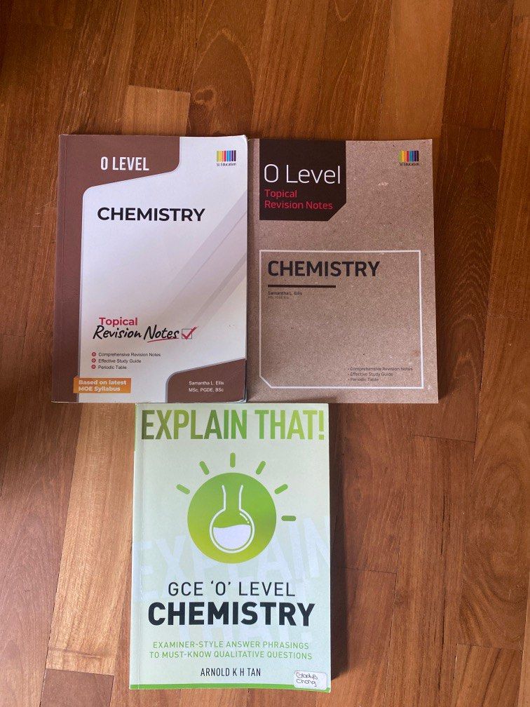 O Level Topical Revision Notes, Hobbies & Toys, Books & Magazines ...