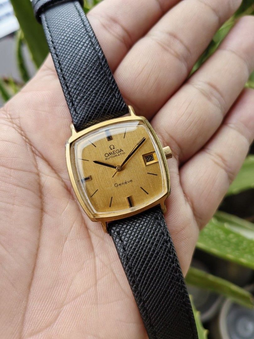 Omega Geneve Automatic tank, Luxury, Watches on Carousell