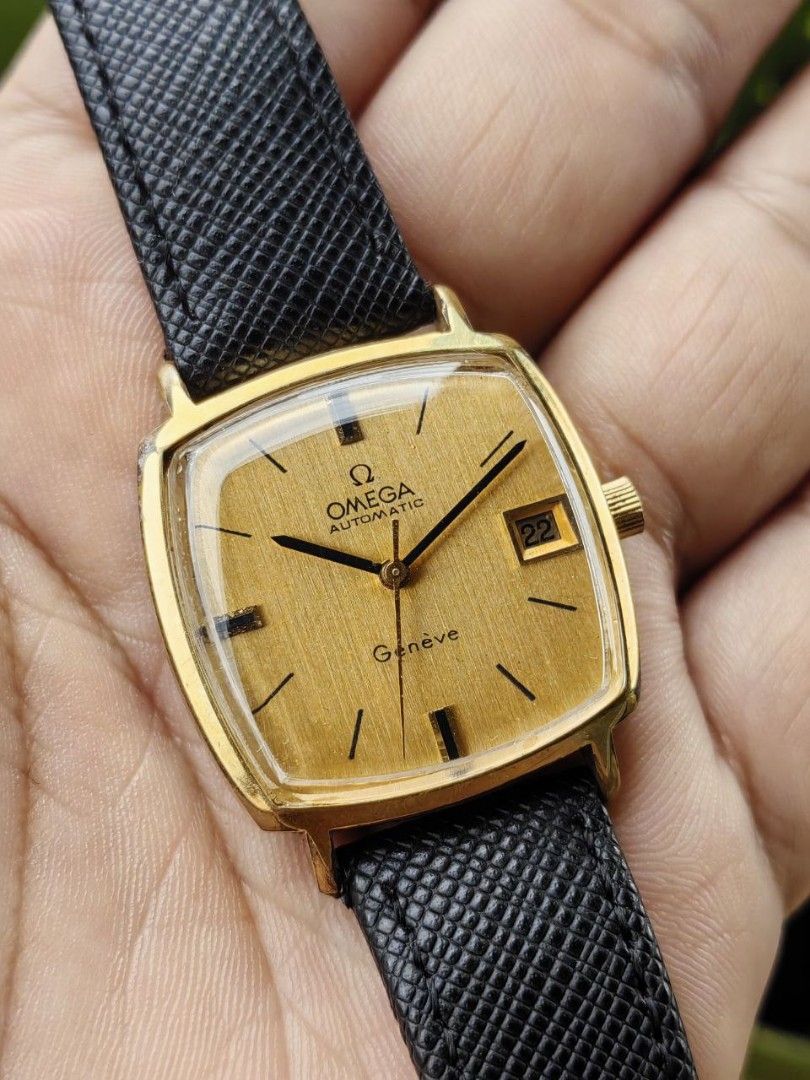 Omega Geneve Automatic tank, Luxury, Watches on Carousell
