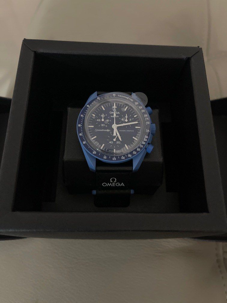 Omega x Swatch mission to Neptune, Luxury, Watches on Carousell
