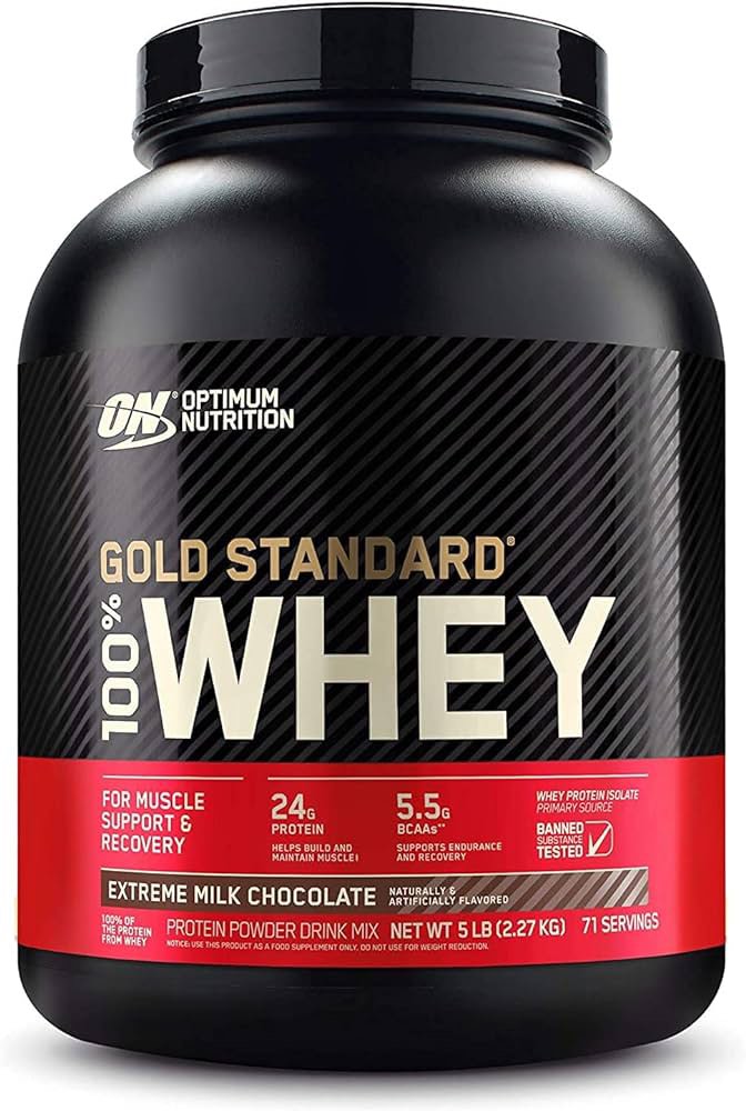 ON Gold Standard Whey Extreme Milk Chocolate 5lb, Health & Nutrition ...