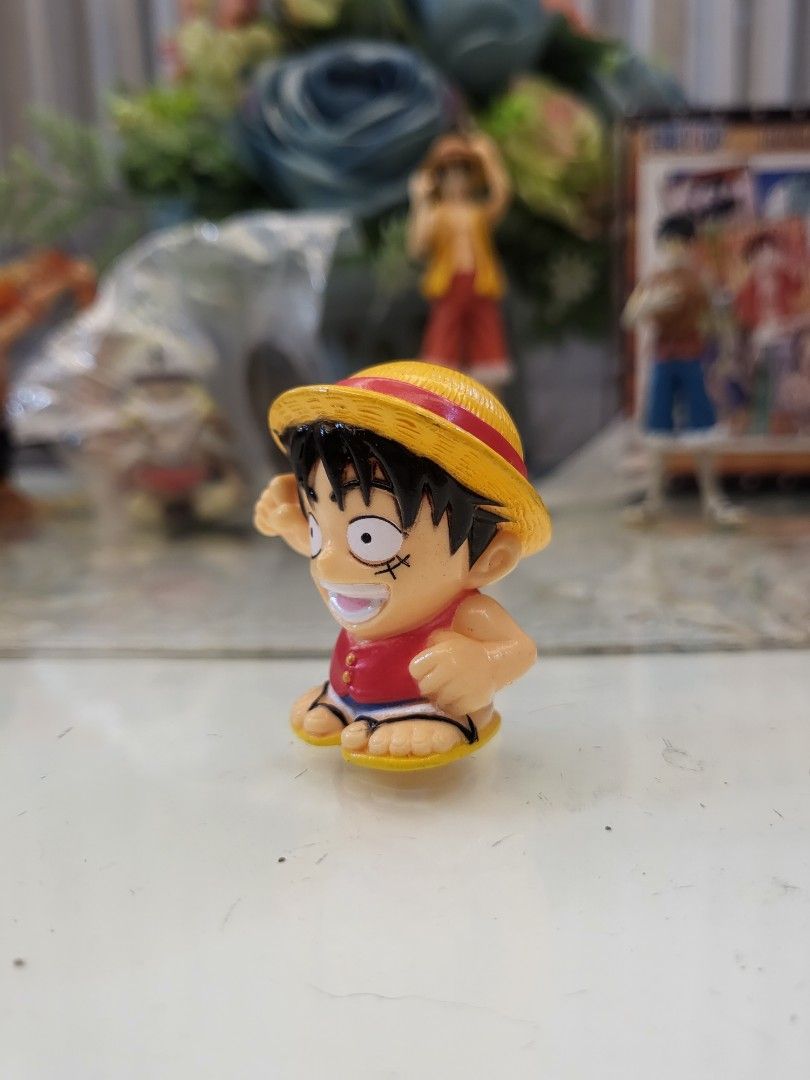 One Piece Luffy Mini Plastic Display, Hobbies & Toys, Toys & Games on ...