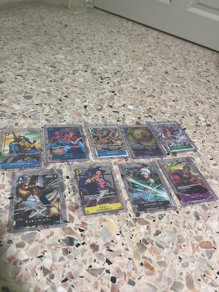 One piece OPTCG Promo cards Law Zoro Perona Luffy, Hobbies & Toys, Toys ...