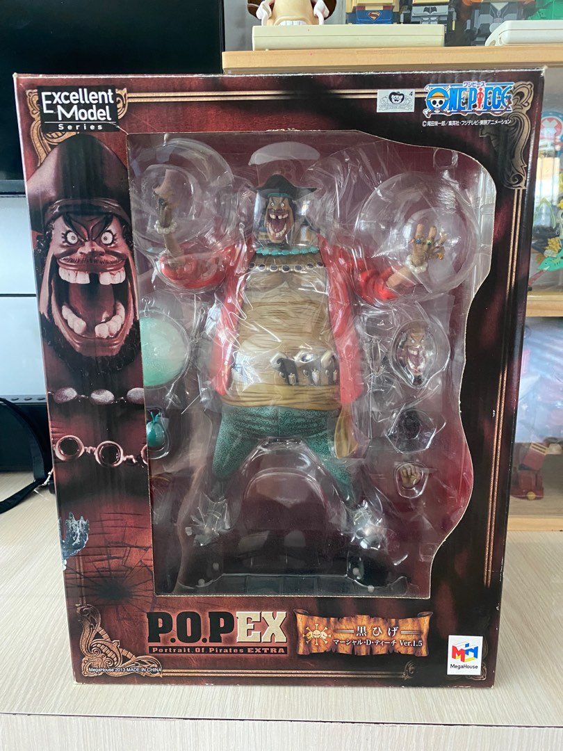 One piece POPEX Blackbeard, Hobbies & Toys, Toys & Games on Carousell