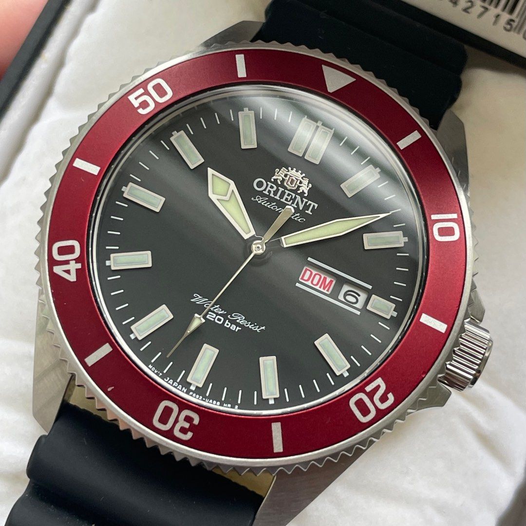 Orient Kanno - Maroon RA-AA0011B19B - Divers Watch, Men's Fashion ...