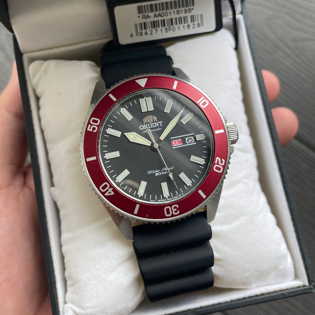 Orient Kanno - Maroon RA-AA0011B19B - Divers Watch, Men's Fashion ...