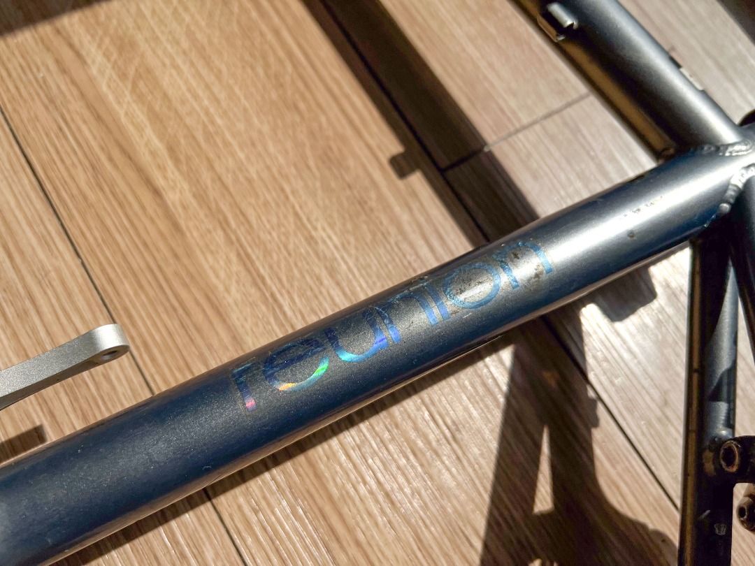 Original Asahi Reunion Lilu Steel Frameset (Classic road bike/Commuter ...