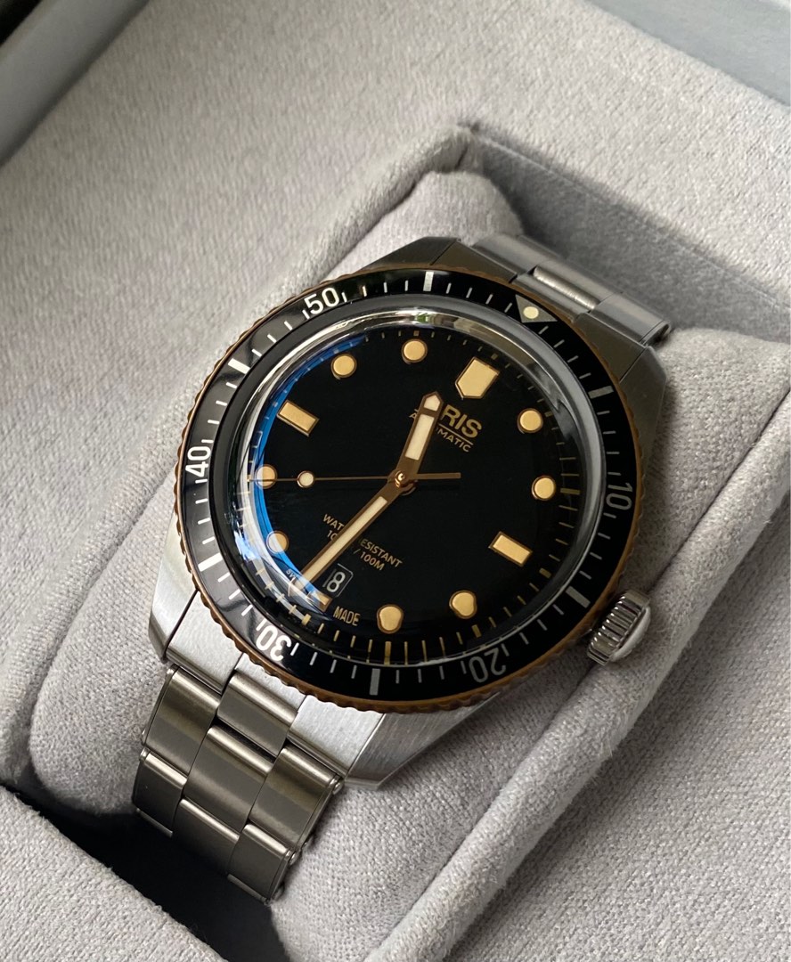 Oris Diver 65 Bronze, Luxury, Watches on Carousell