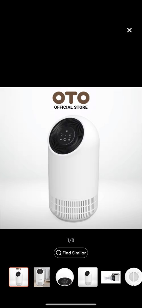 OTO Offical store oto pure smart PS-950 Air Purifier, TV & Home ...