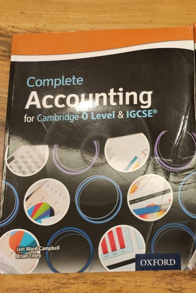 Oxford Complete Accounting O Level Cambridge Igcse Hobbies And Toys Books And Magazines Textbooks