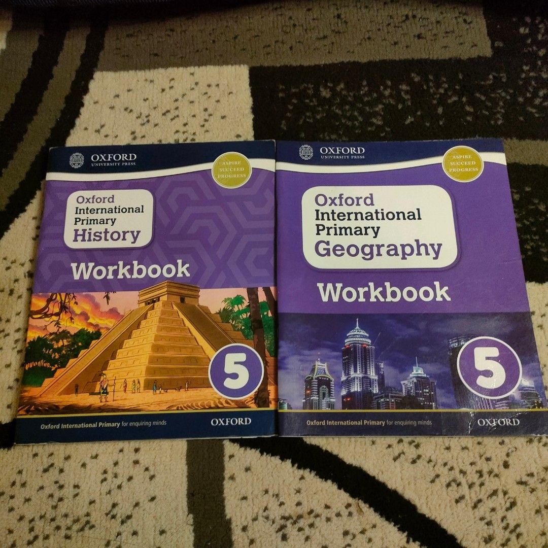 Oxford International Year 5 workbook bundle, Hobbies & Toys, Books & Magazines, Textbooks on ...