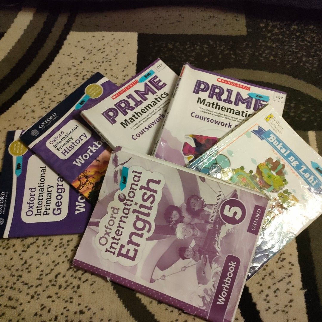 Oxford International Year 5 workbook bundle, Hobbies & Toys, Books & Magazines, Textbooks on ...