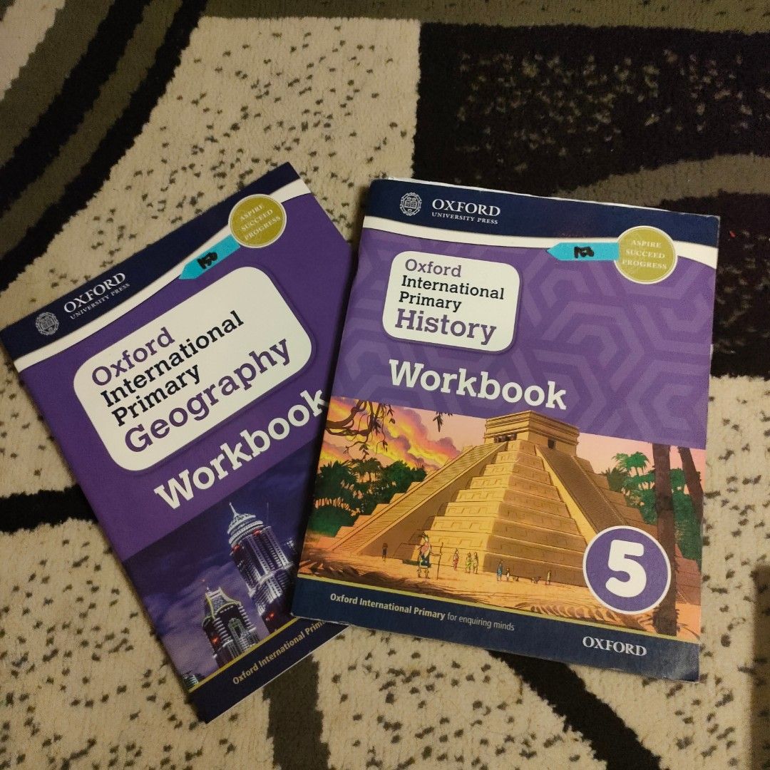 Oxford International Year 5 workbook bundle, Hobbies & Toys, Books & Magazines, Textbooks on ...